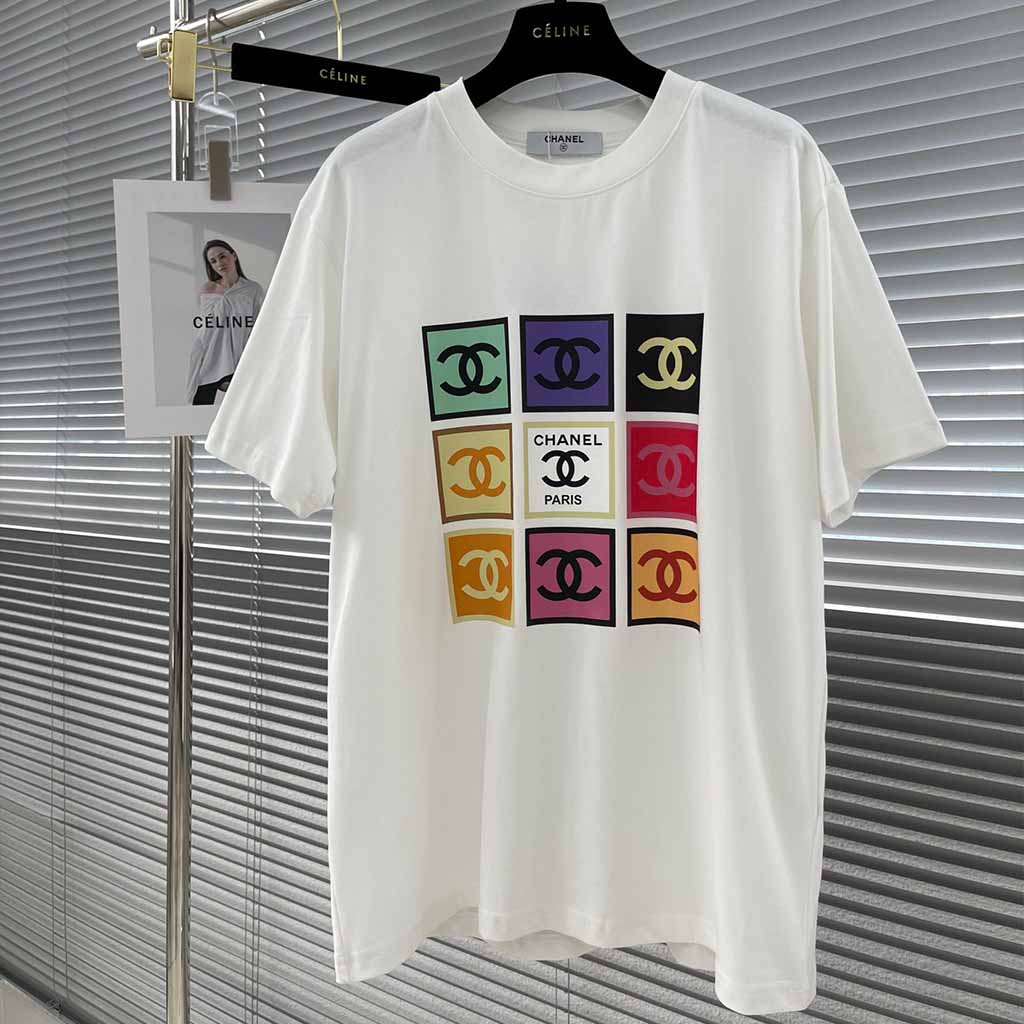 Chanel Block logo Tee