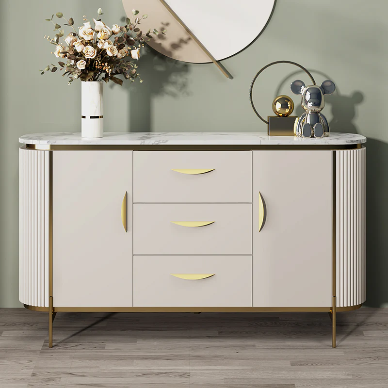 Charlotte White Sideboard - yuuuj