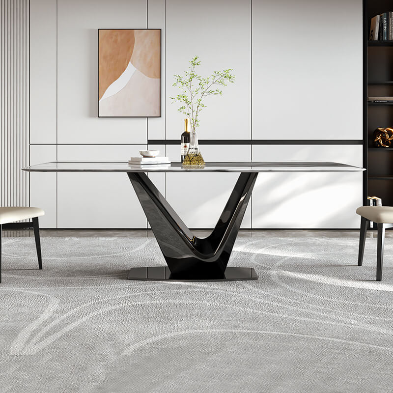 Vania Sintered Stone Dining Table - yuuuj