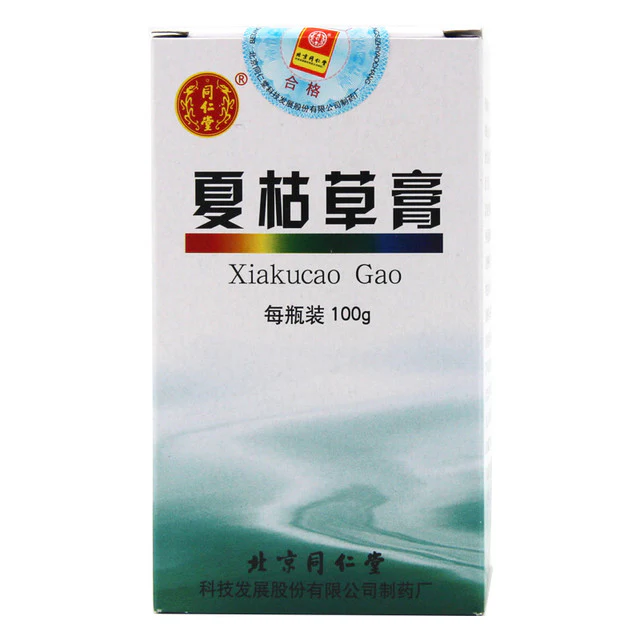 China Herb Syrup. Brand Tongrentang. Xiakucao Gao or Xiakucao Syrup or ...